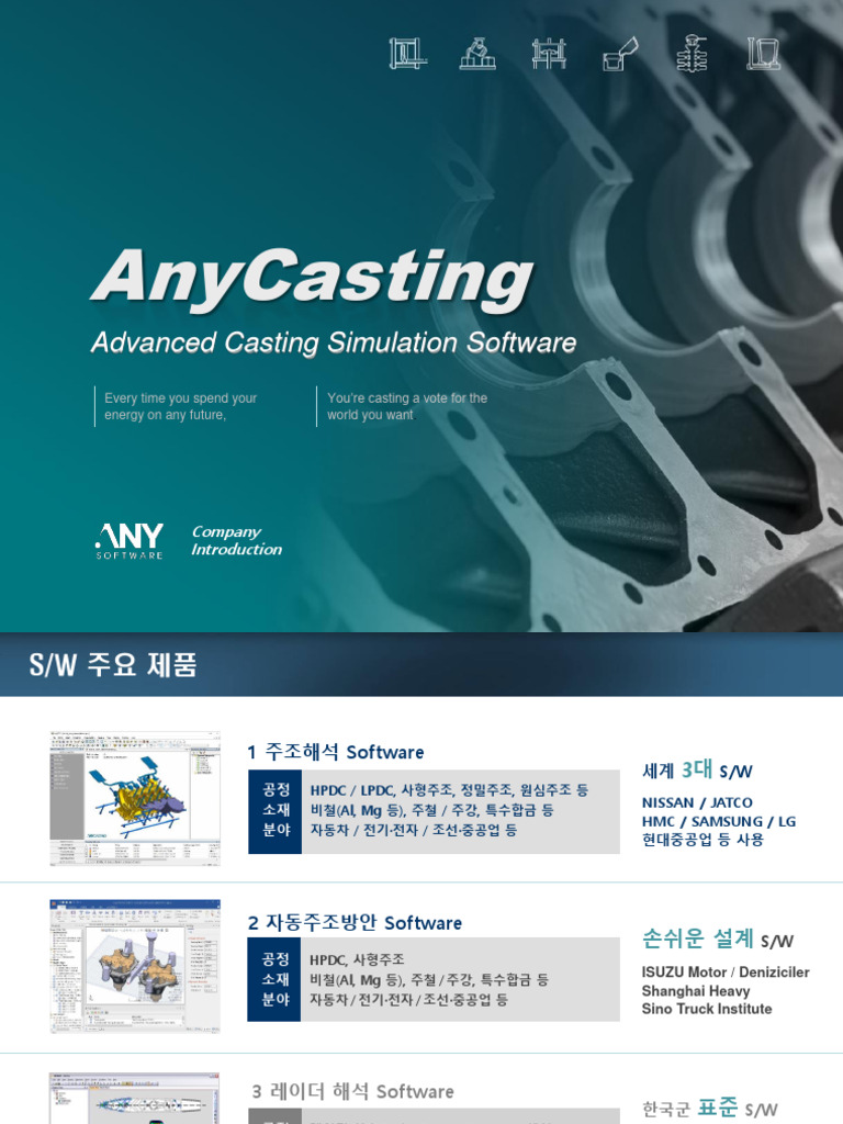 AnyCasting - Company Intro - Kor | PDF