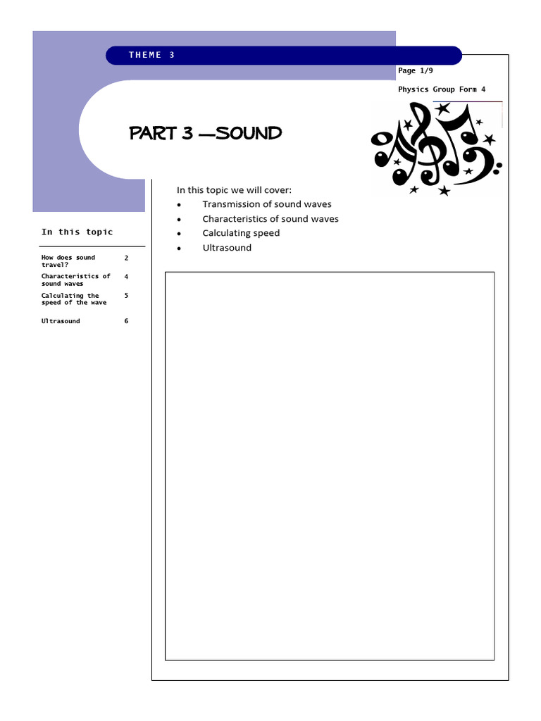 Print - Sound Waves | PDF | Sound | Ultrasound