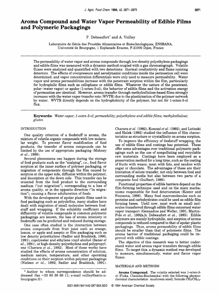 3 - Debeaufort JAFC 1994 42 (12) 2871-2875 | PDF