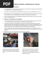 PMS Checklist | PDF | Technology & Engineering