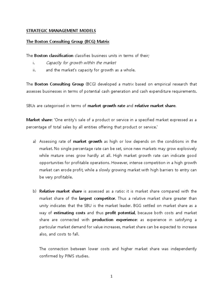 08.strategic Management Models | Download Free PDF | Logistics | Value ...