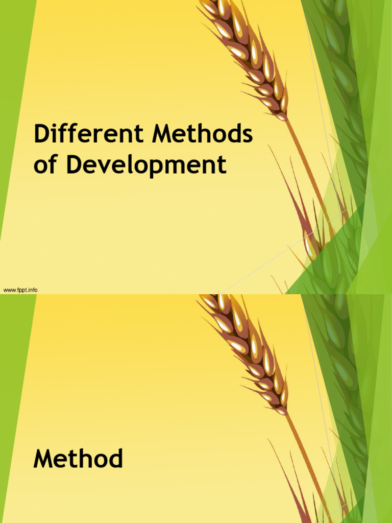 Different Methods of Development | PDF | Guitars | String Instruments