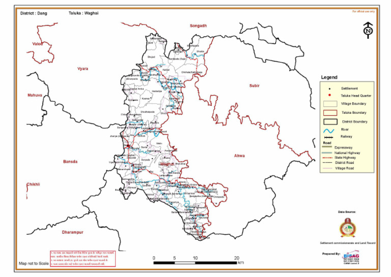 Waghai Villages Map | PDF
