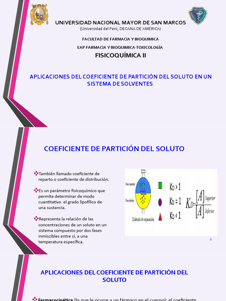 Laboratorio N°07 APLICACIONES DEL COEFICIENTE DE PARTICIÓN | PDF ...