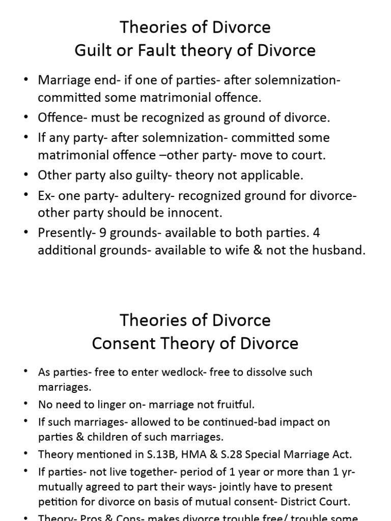 Section 13 | PDF | Divorce | Adultery