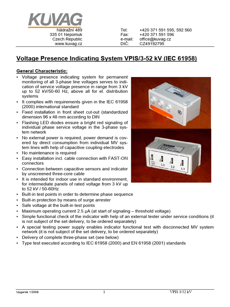 Vpis 61958 en | PDF | Power Supply | Electrical Connector