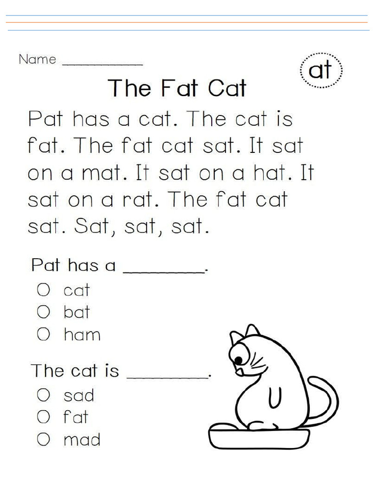 Reading With Comprehension Fat | PDF