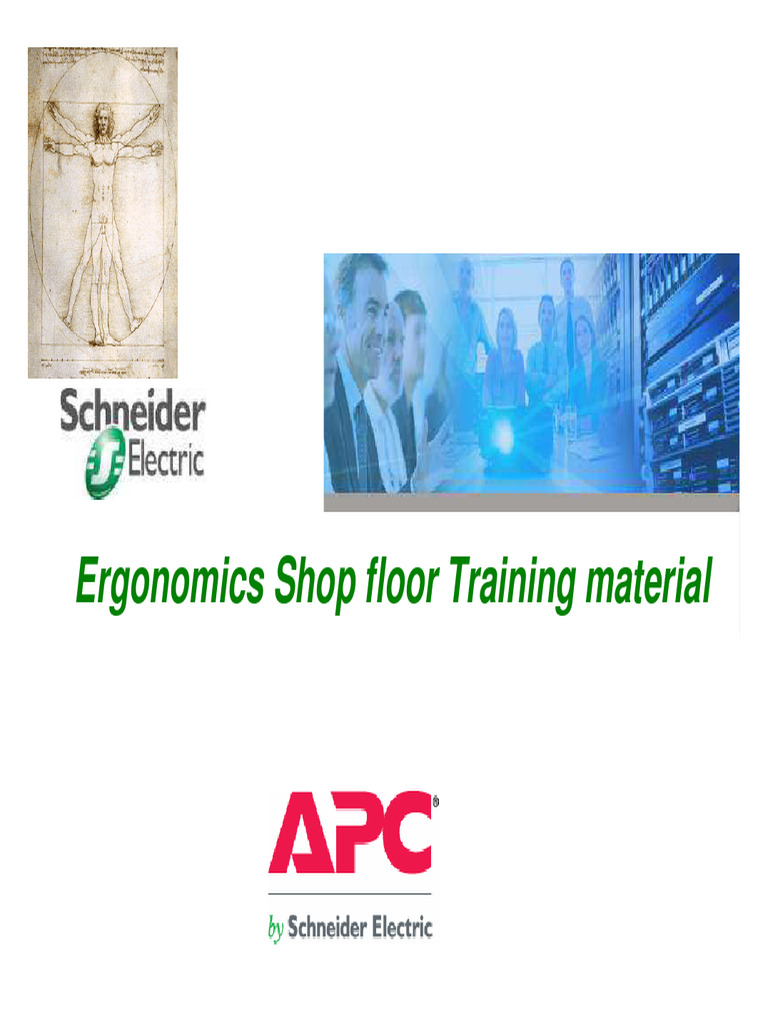 Ergonomics Training for Shop Floor Safety | PDF | Musculoskeletal ...