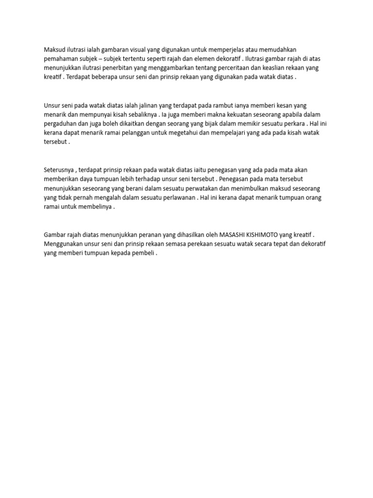 Maksud Ilutrasi Ialah Gambaran Visual Yang Digunakan Untuk Memperjelas ...