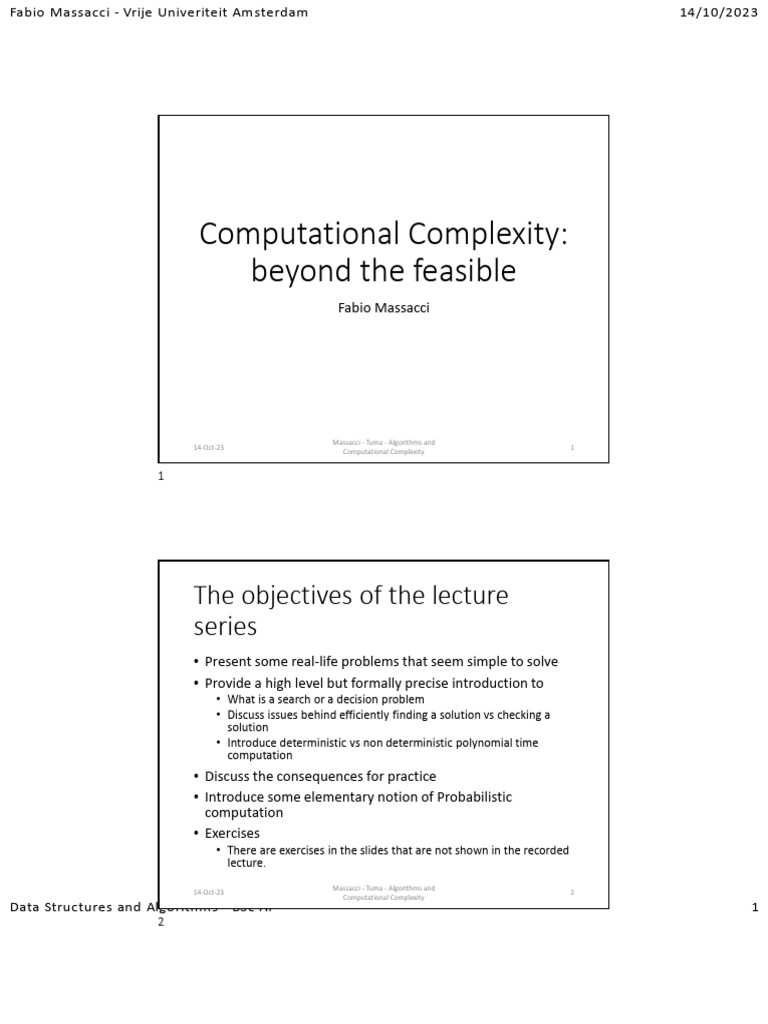 File 11 Pdf Time Complexity Computational Complexity Theory