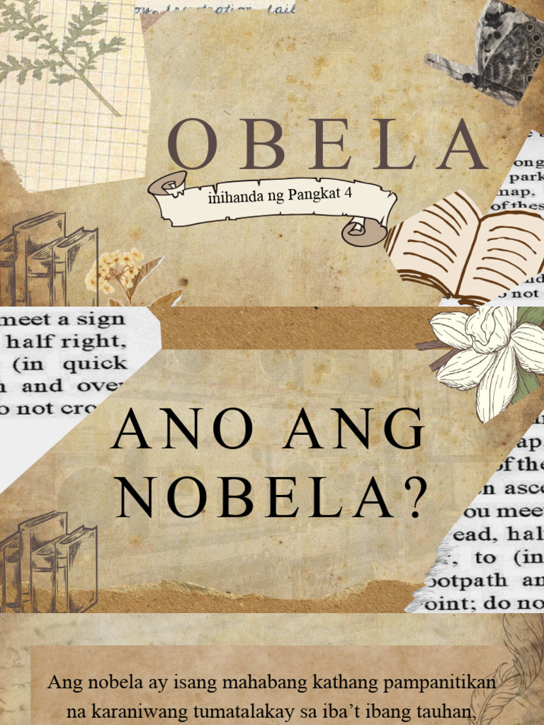 Nobela Kahulugan | PDF