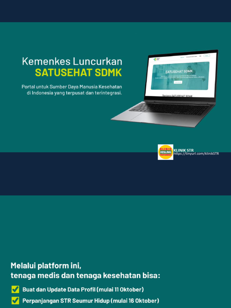 Pengantar Satusehat SDMK 2023 | PDF