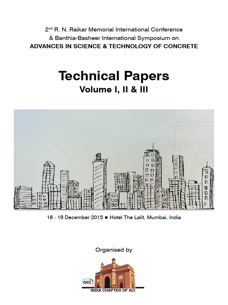 Technical Papers | PDF | Concrete | Engineering