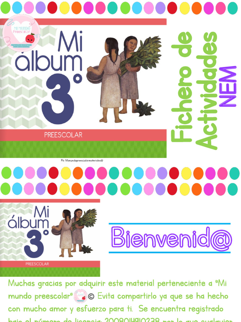 Mi Album 3 Fichero de Actividades | PDF