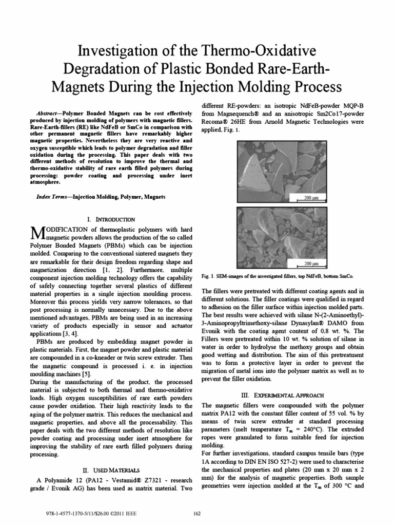 Gardocki Investigation of The Thermo Oxidative | PDF | Polymers | Chemical Substances