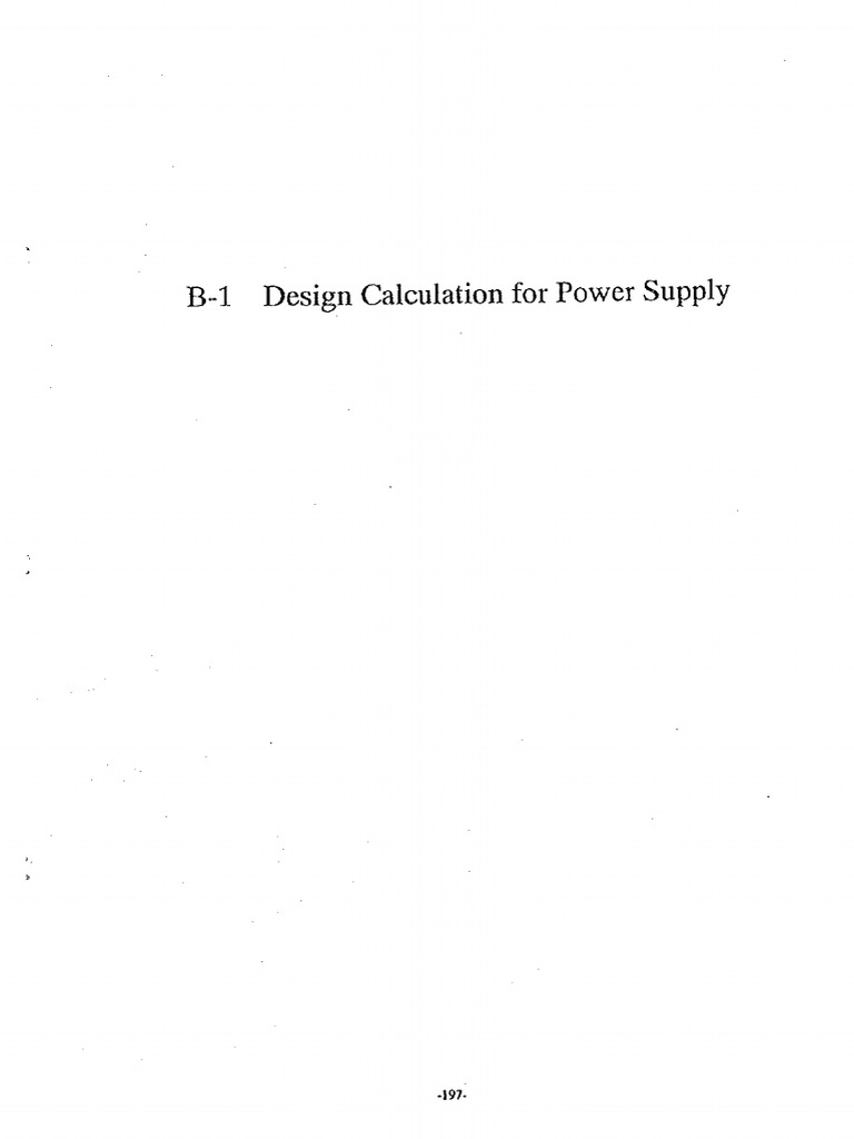 Design Calculation of E&M Works | PDF