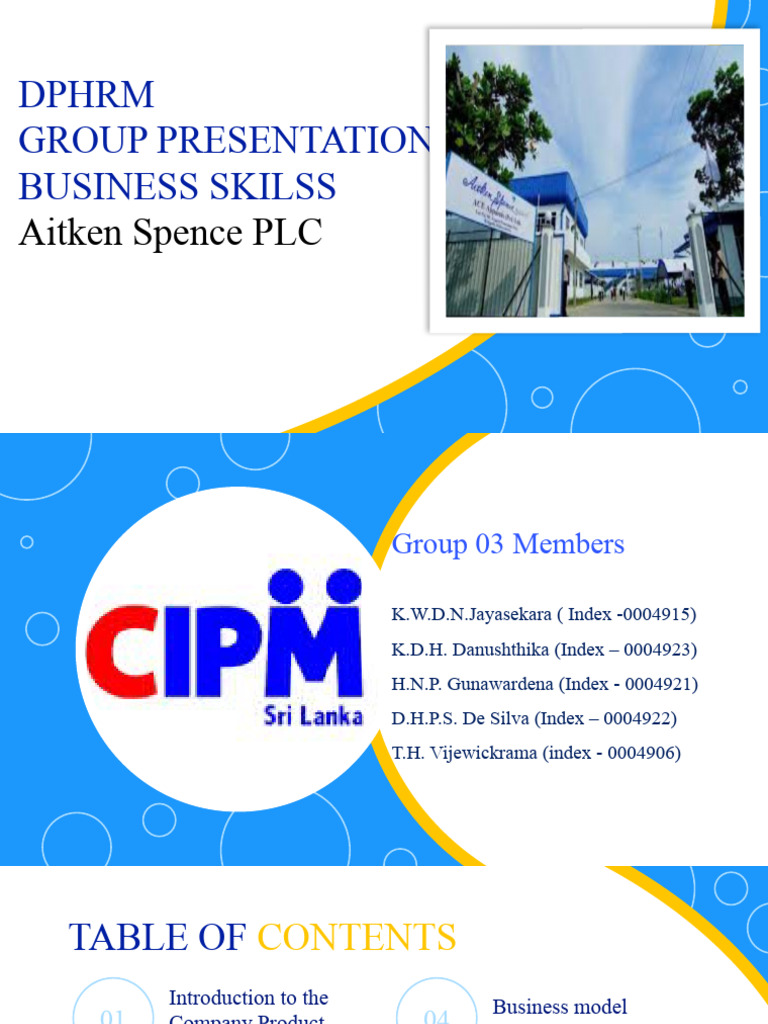 DPHRM Presentation Business Skills | PDF | Market Liquidity | Business Model