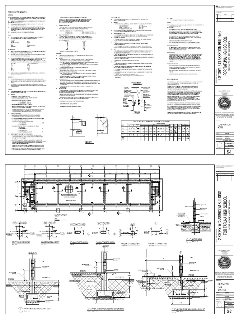THS Structural Plans (Combine) | PDF | Architect | Design