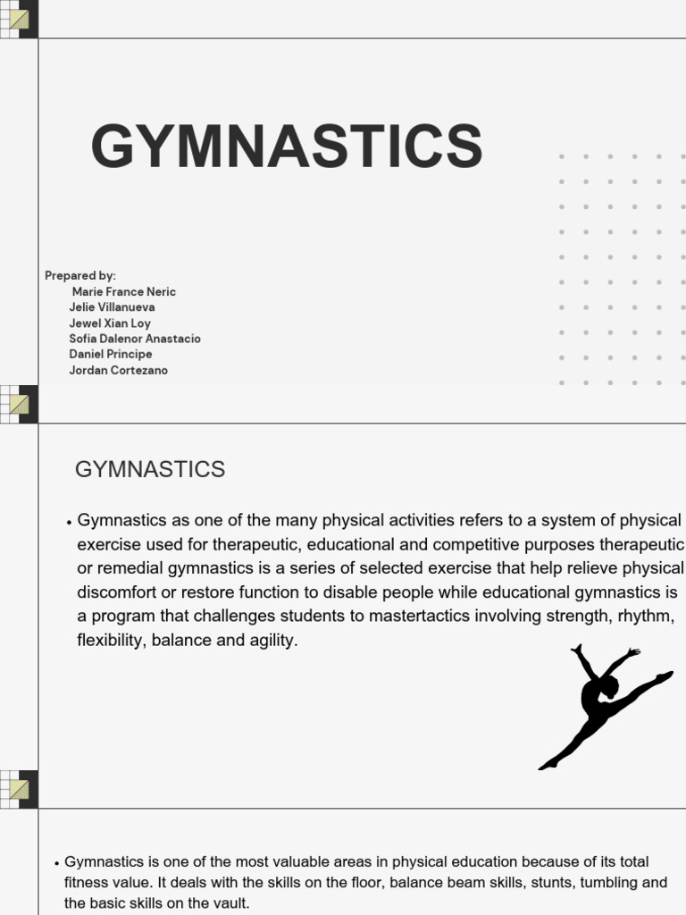 Gymnastics Reporting | PDF | Gymnastics | Physical Fitness