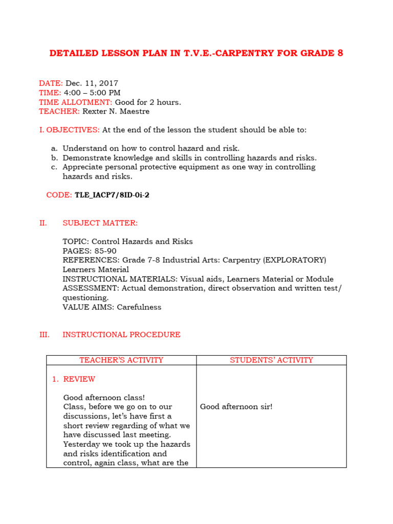 Control Hazards and Risks | PDF | Personal Protective Equipment | Workplace