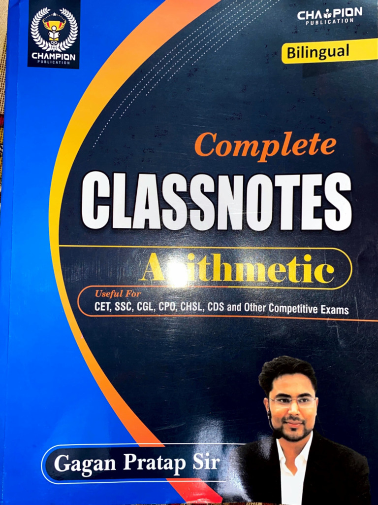 Gagan Pratap Arithmetic Complete Class Notes | PDF | Arithmetic ... Gagan Pratap Arithmetic Complete Class Notes | PDF | Arithmetic ...