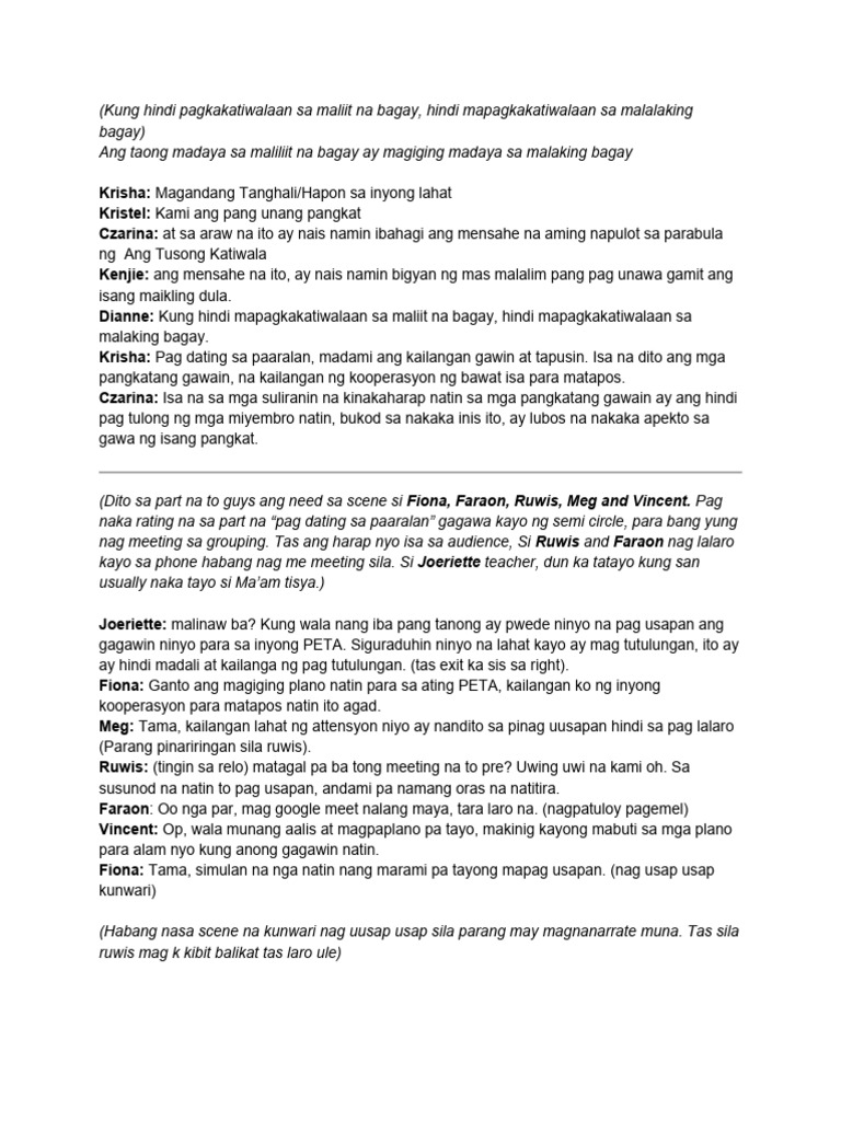 Filipino Script | PDF