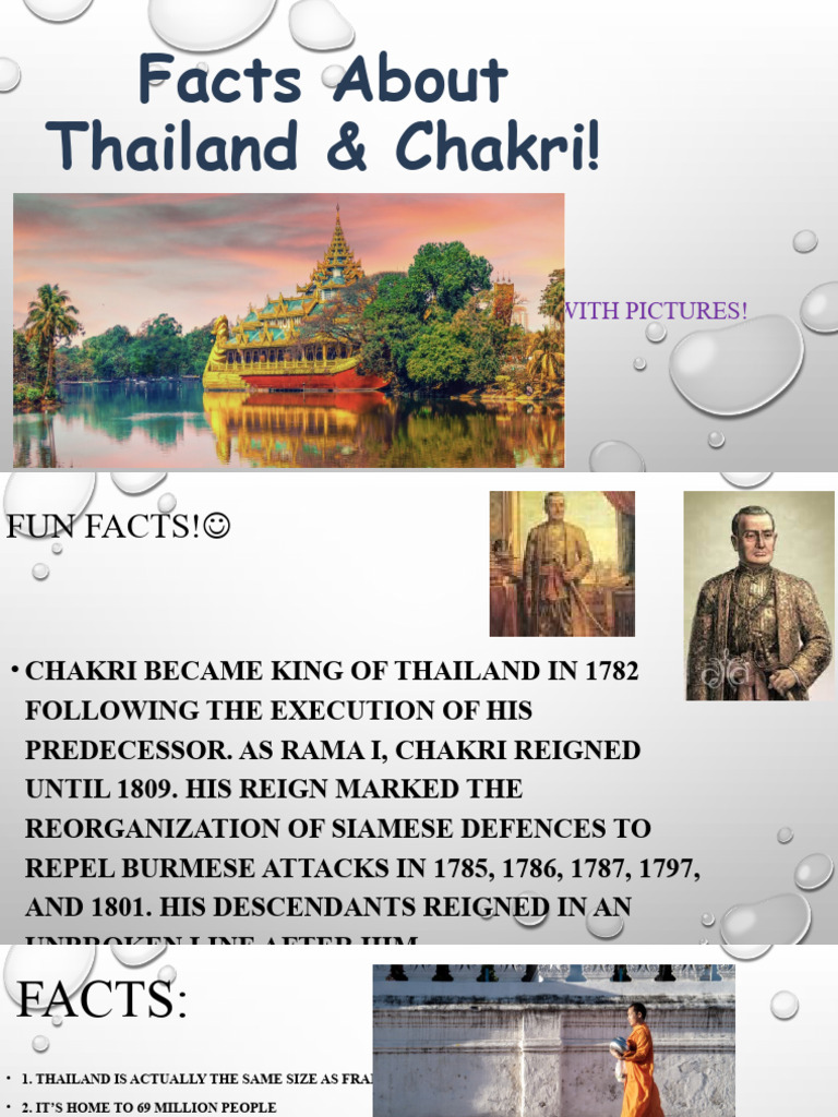 Facts About Thailand&Chakri | PDF