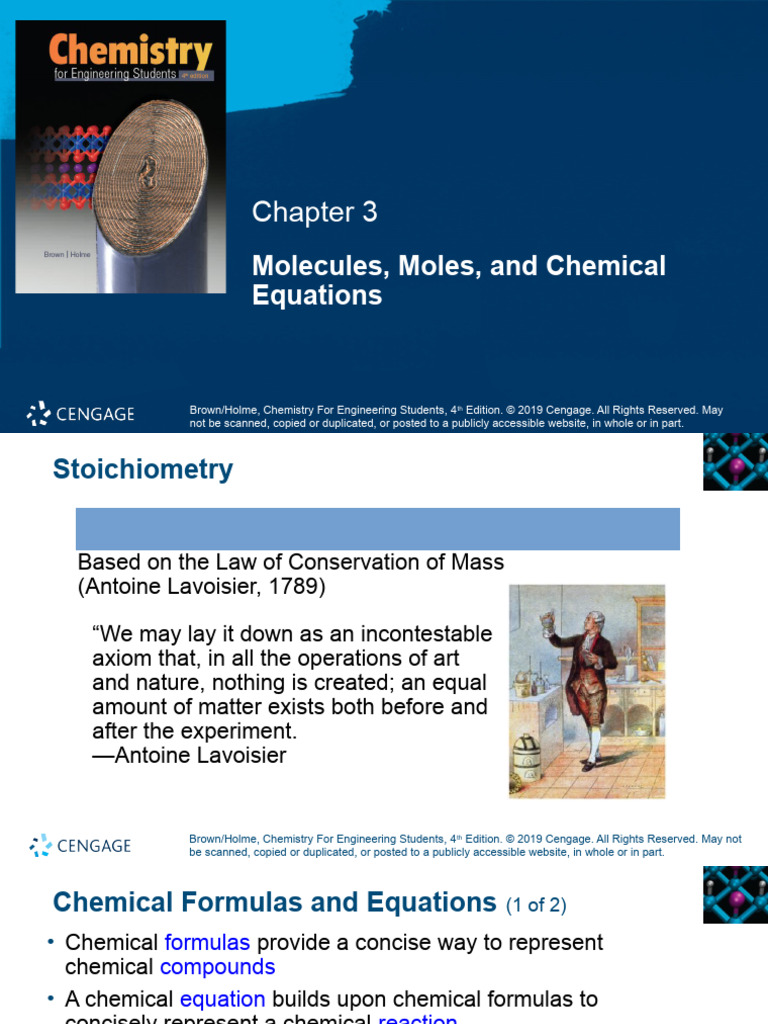 ENGCHEM 111 Chapter 3 Part 1 | PDF | Electrolyte | Dissociation (Chemistry)