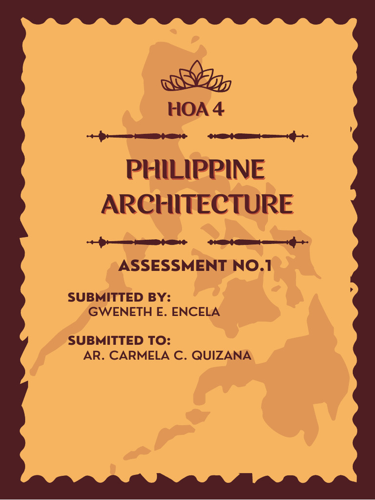Hoa4-Philippine Architecture | PDF | Philippines | Southeast Asia