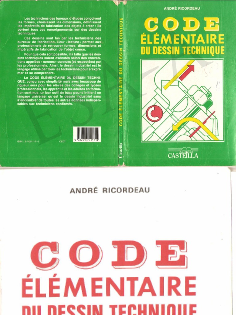 Code Élémentair Du Dessin Technique | PDF | Maison et jardin