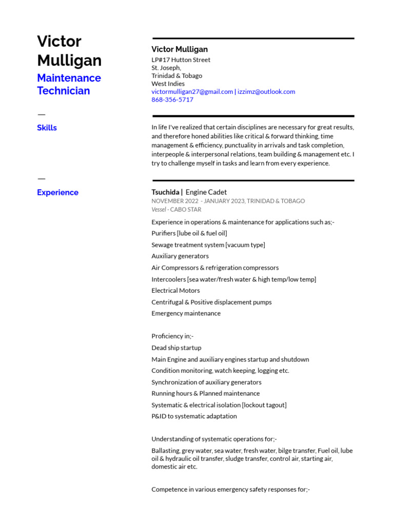 Victor CV | PDF | Welding | Construction