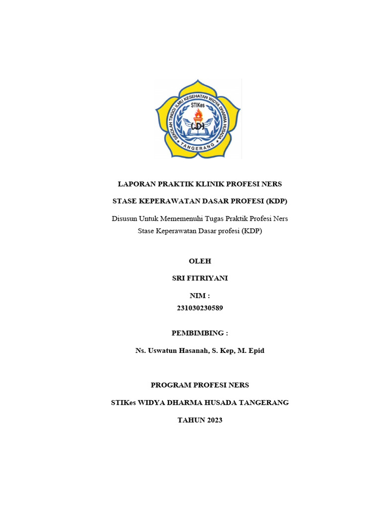 LP KDP Oksigenasi | PDF