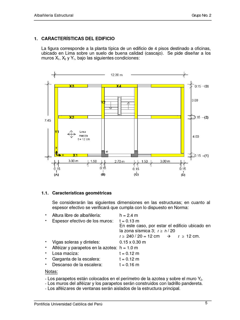 Características Del Edificio | PDF