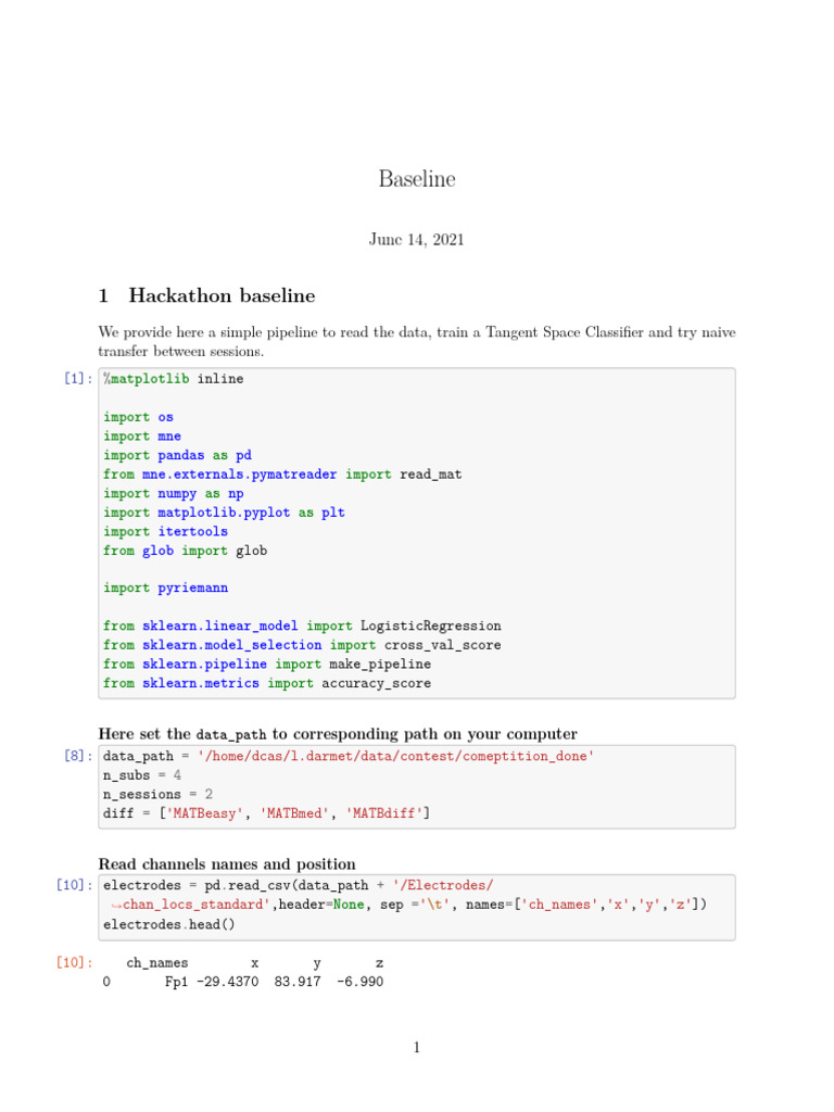 Example Python | PDF | Applied Mathematics | Statistical Analysis