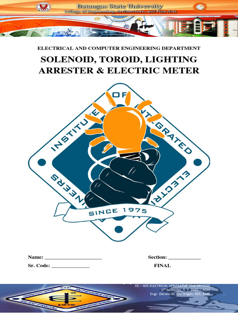Module 4 Electrical Apparatus Devices | PDF