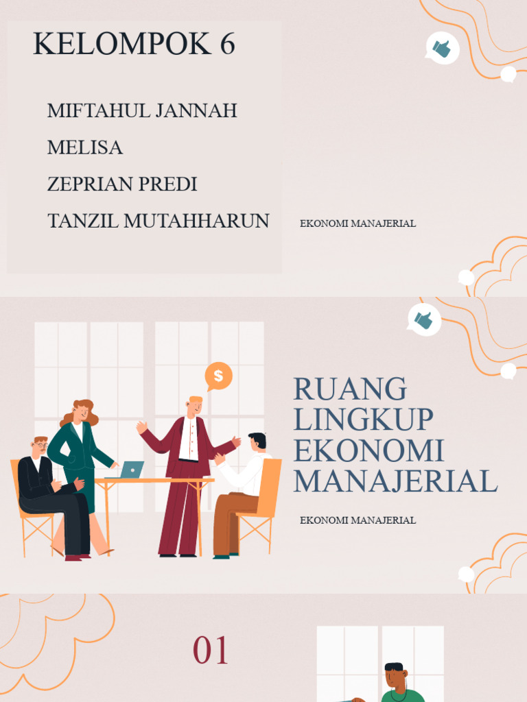 Ruang Lingkup Ekonomi Manajerial | PDF | Karier & Perkembangan | Bisnis