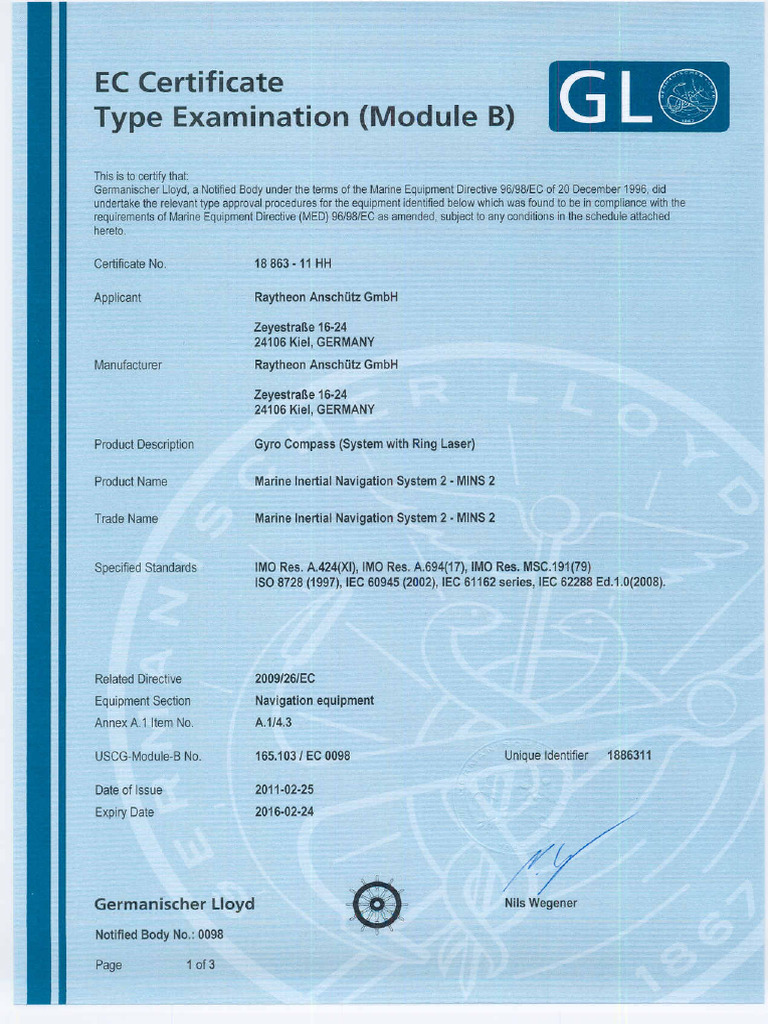 RAN MINS2 GL EC-Mod-B | PDF