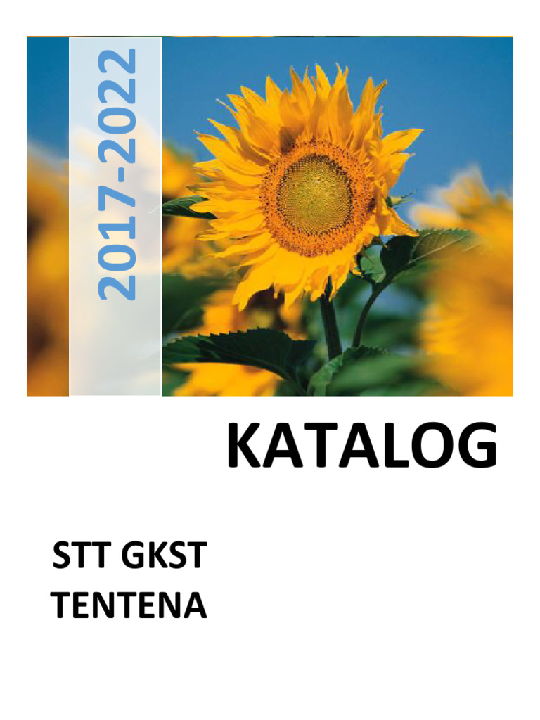 Katalog STT GKST Tentena 2017 | PDF