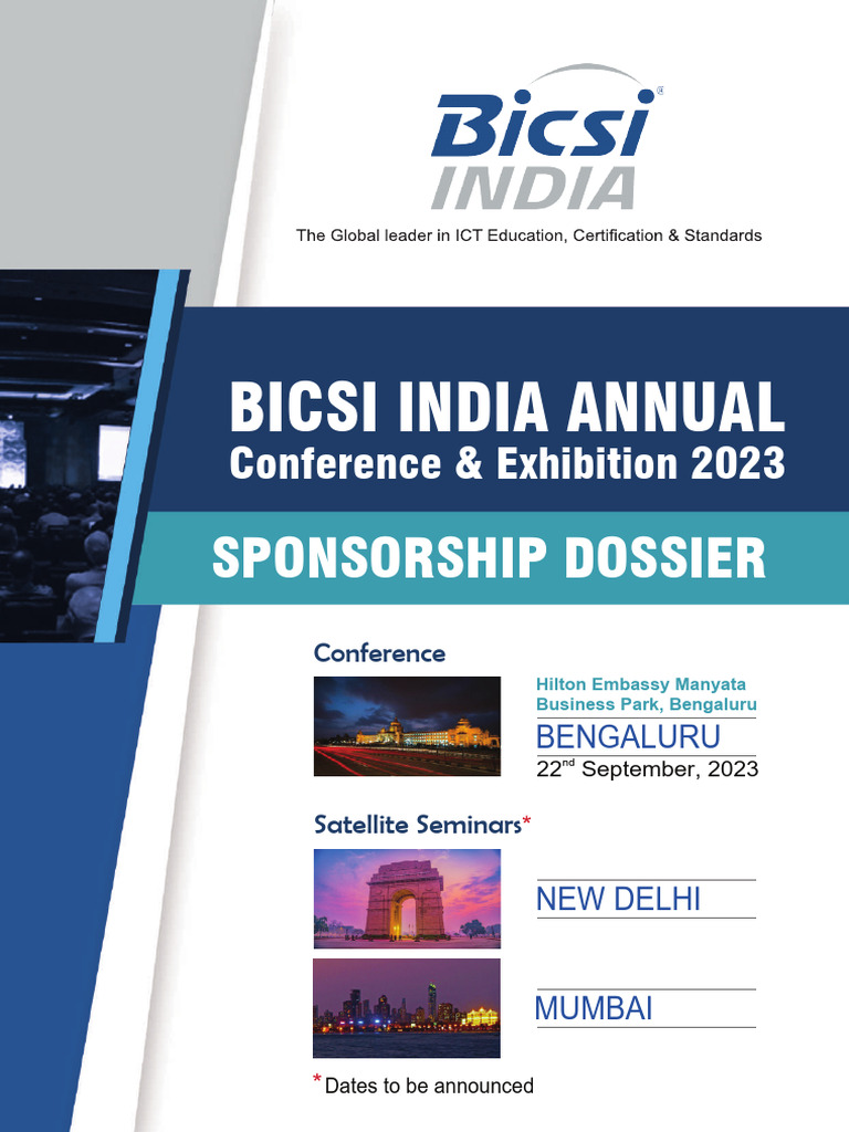 Bicsi India Event Dossier 2023 | PDF