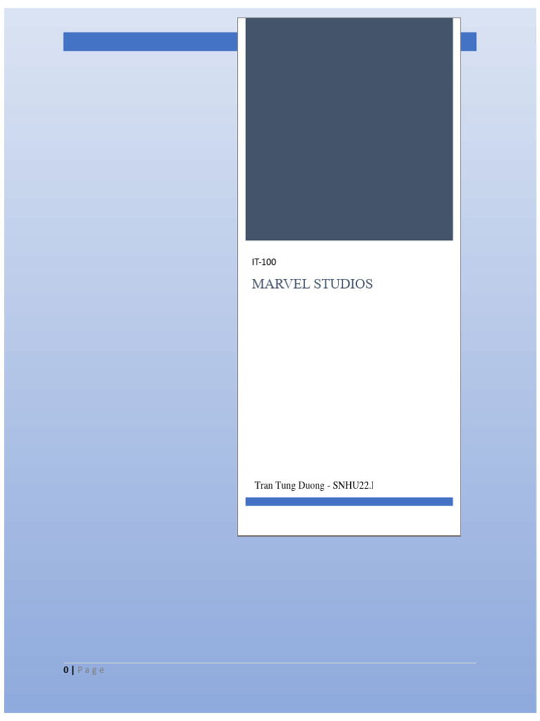 Marvel Studios | PDF