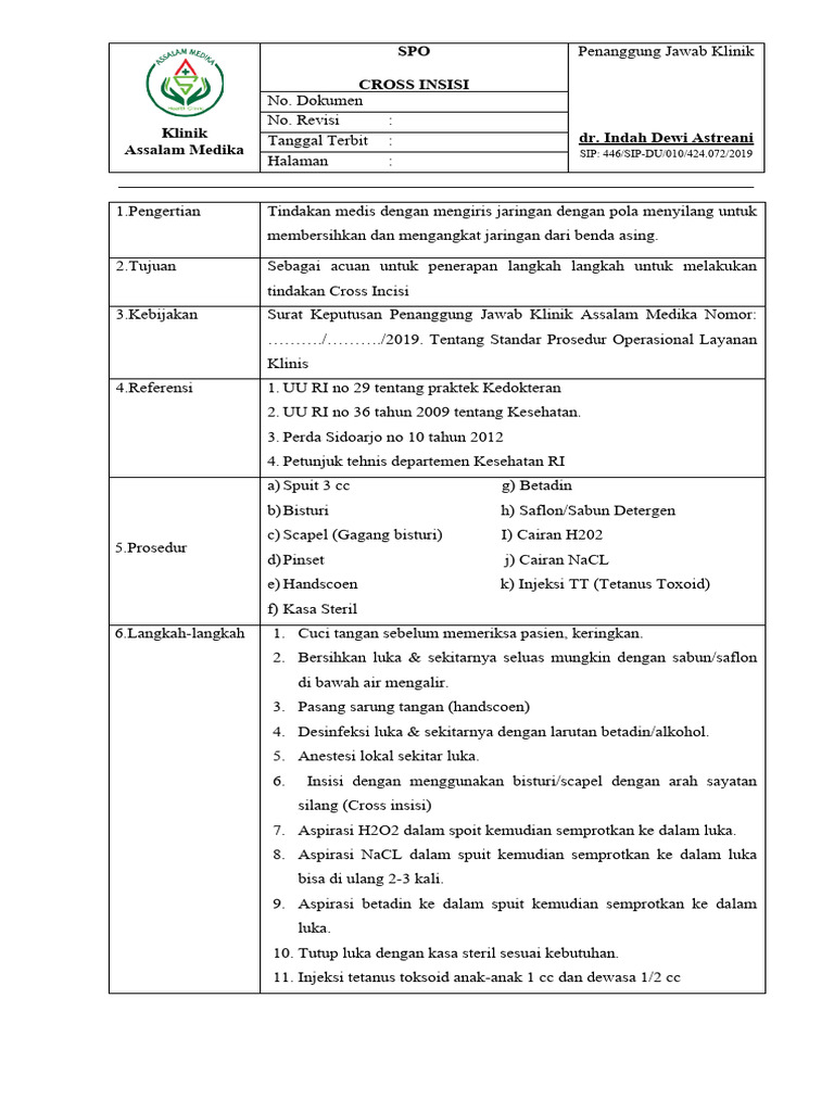 SPO Cross Insisi | PDF