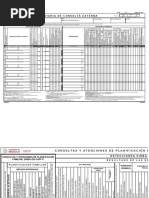 Hoja Diaria Salud Bucal SINBA SIS | PDF