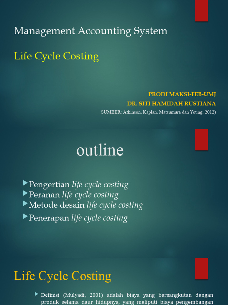 Life Cycle Costing | PDF