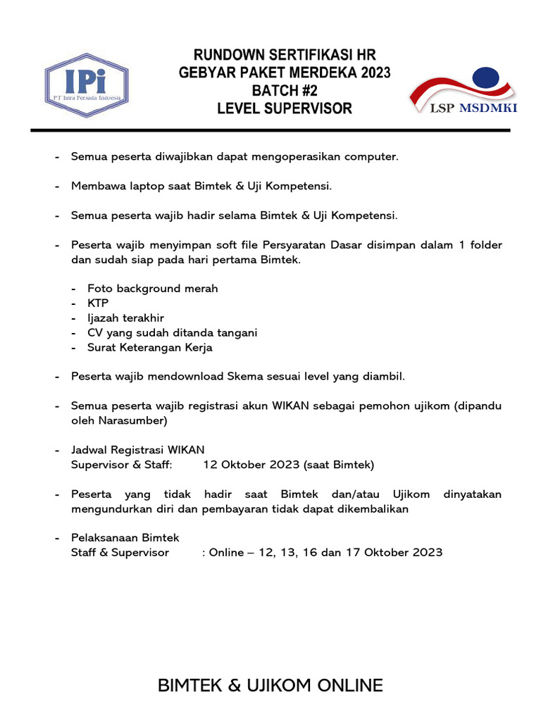 Rundown Supervisor | PDF