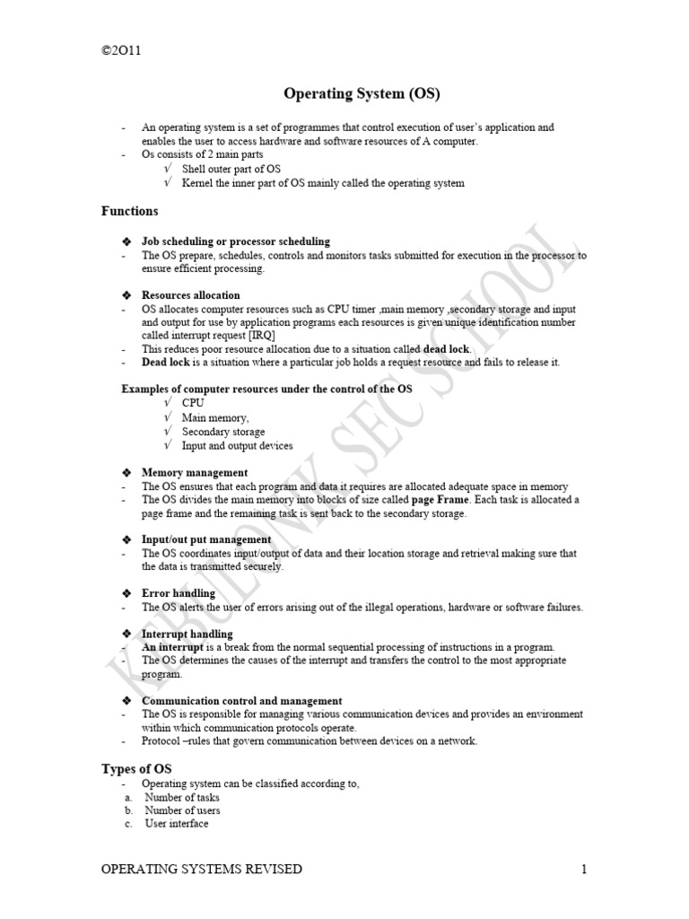 Operating Systems | PDF | Operating System | Computer File Operating Systems | PDF | Operating System | Computer File
