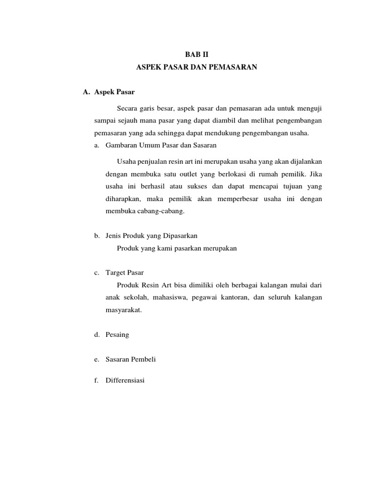 Bab 2 Proposal Resin II | PDF