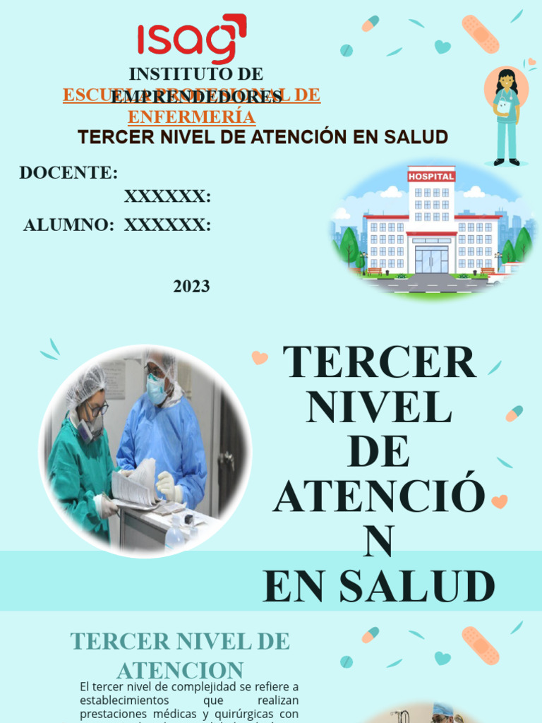 Tercer Nivel de Atencion en Salud | PDF