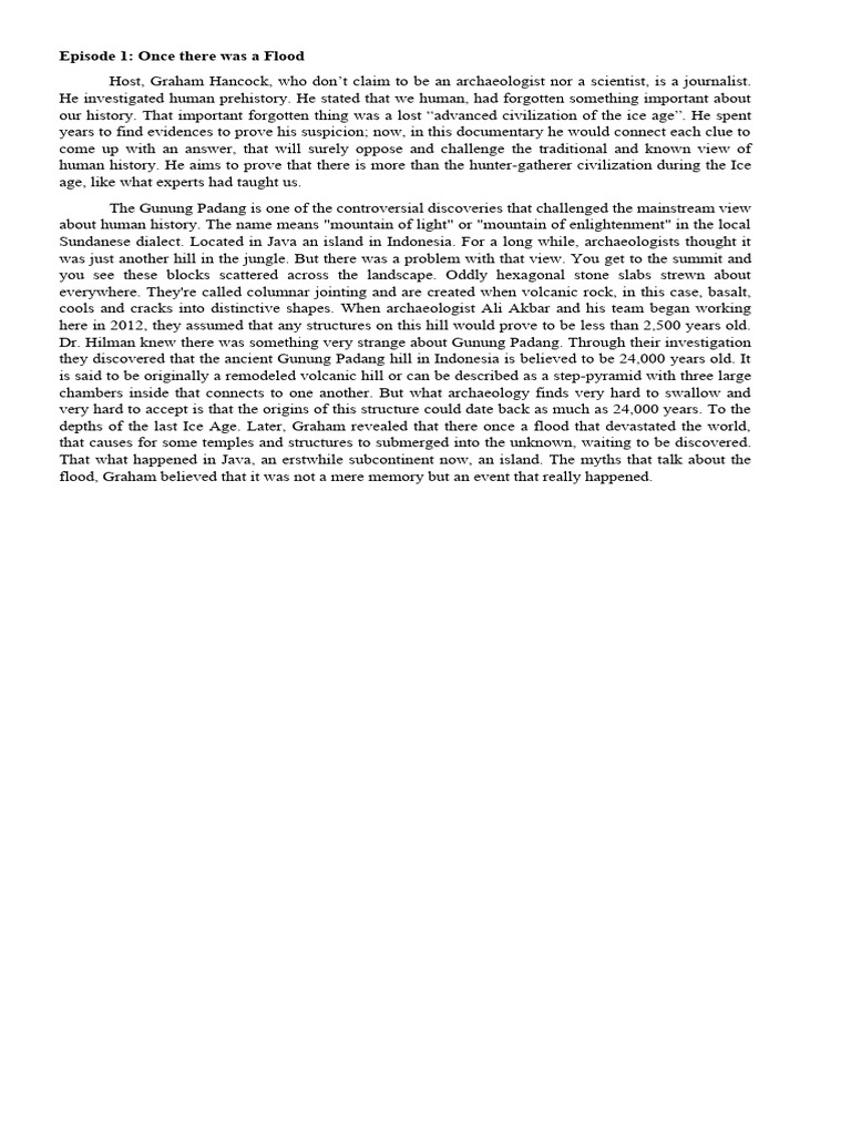 Ancient Apocalypse | PDF