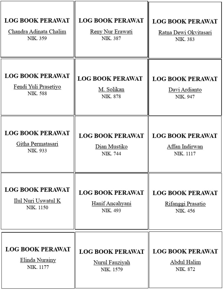 Log Book | PDF