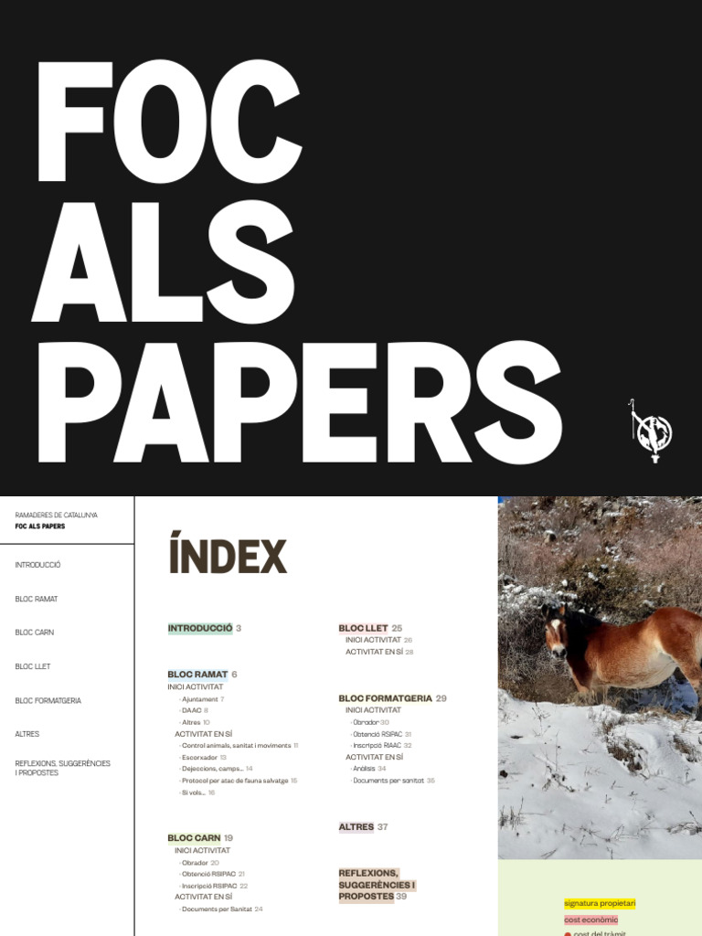 Foc Als Papers: Ramaderes de Catalunya | PDF